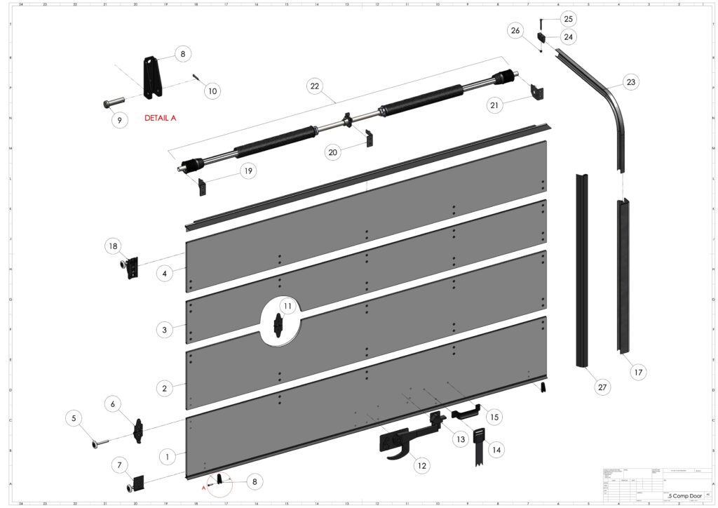 Extreme Duty 1/2” Composite Doors | Transglobal Door